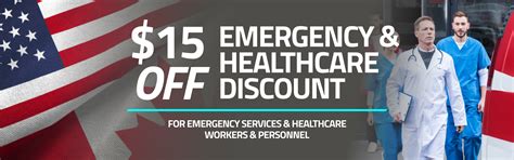 Emergency Services And Healthcare Workers Discount