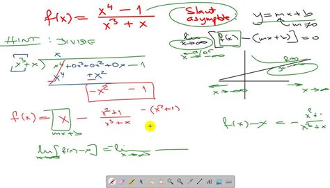 solved the notion of an asymptote can be extended to include curves as