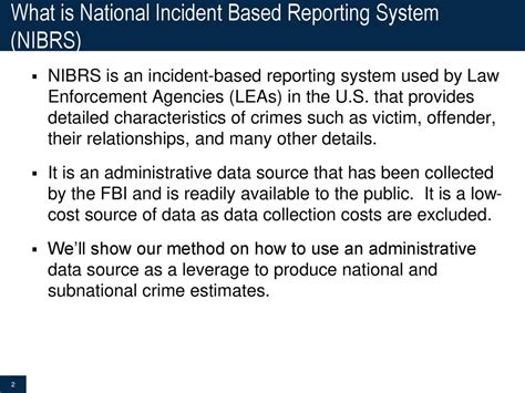 What Is Nibrs In Criminal Justice At Maddison Chapman Blog