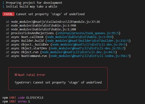 vue js nuxt fatal cannot set property stage of undefined error stack overflow