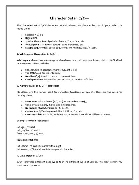basic structure of a c pdf programming computer program