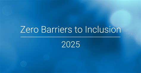 Fahim Fikrat On Linkedin Zero Barriers To Inclusion 2025