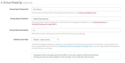 LDAP Doesn T Map Groups Graylog Central Peer Support Graylog Community