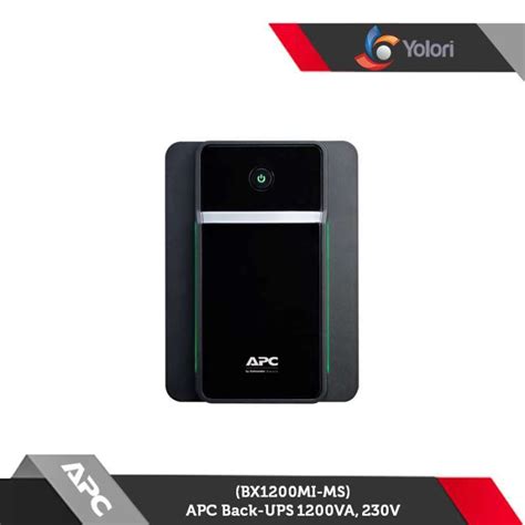 Jual APC Back UPS 1200VA 230V AVR 4 Universal 1 IEC Outlets Di Seller Yolori Official Store