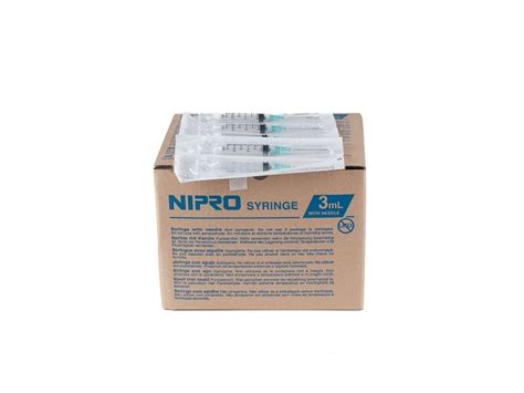 Nipro 3ml Spuit Naald 0 8x40mm 100 Stuks Merkala Nl