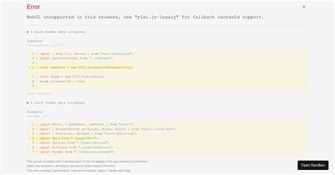 pixi react codesandbox