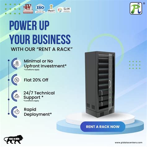 pi datacenters on linkedin rentarack business growth technology