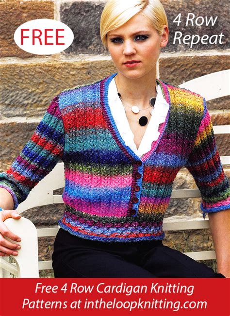 Row Cardigan Knitting Patterns In The Loop Knitting