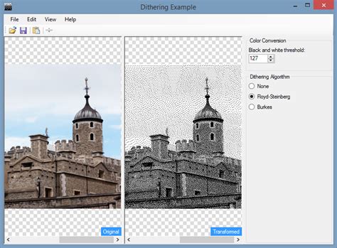 Dithering An Image Using The Floyd‑steinberg Algorithm In C Codeproject