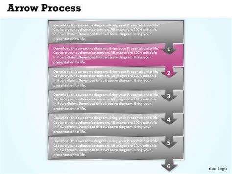 Flow Ppt Arrow Process Stages Business Communication PowerPoint Image