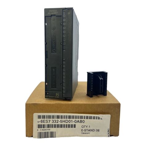 Siemens 6es7332 5hd01 0ab0 Analog Edition 20 Pin Simatic S7 300 £289 76