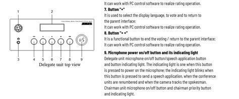 embedded delegate microphone with voting function 2025 guangzhou