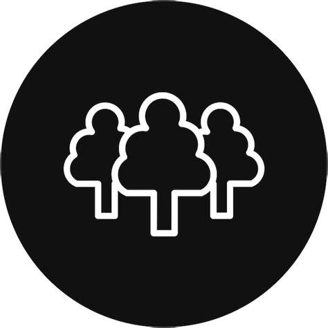Premium Vector Forest Vector Illustration