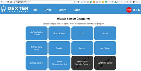 Dexter GoPiGo Raspberry Pi Robot Kit For STEM Learning