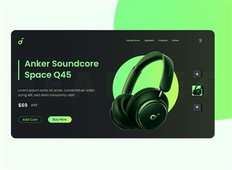 Anker Soundcore Space Q By Leajul Haque On Dribbble