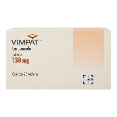 Vimpat 150 Mg 28 Tabletas Walmart En Línea