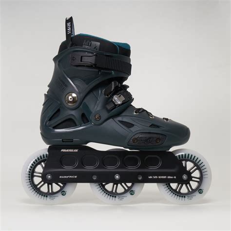 Powerslide Imperial Dark Teal 110 3 Wheel Inline Skates Loco Skates Powerslide Imperial Dark Teal 110 3 Wheel Inline Skates Loco Skates