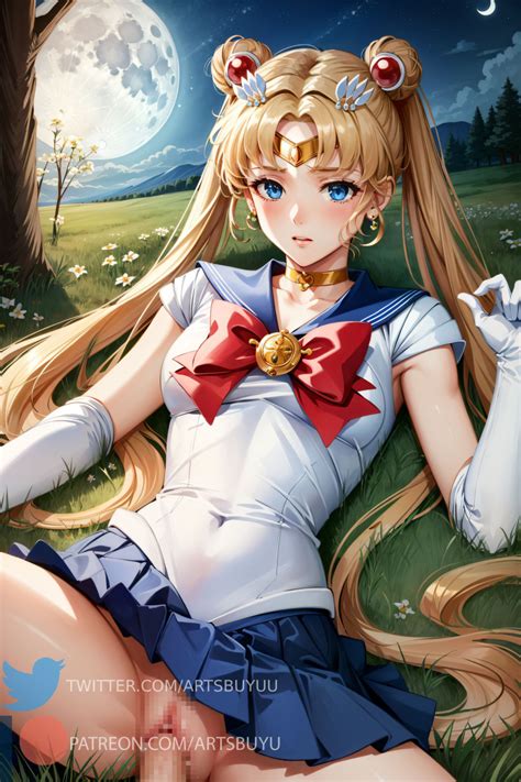 Rule 34 1babe 1girls Ai Generated Artsbuyu Bangs Blonde Hair Blue Eyes Blue Skirt Blush Closed