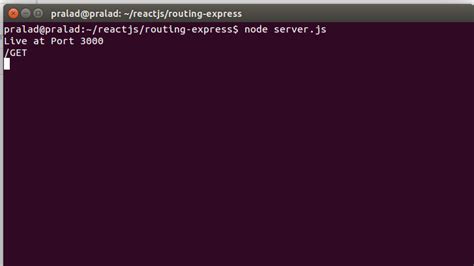Nodejs Tutorial Express Web Server Routing