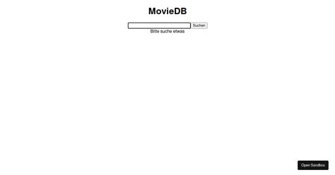 Imdb Api Examples CodeSandbox