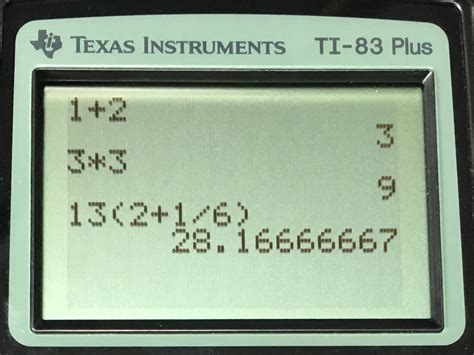 Ti 83 Plus Review Math Class Calculator