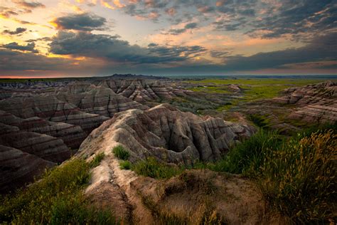 Badlands National Park Badlands National Park At Sunrise Flickr