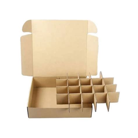 Affordable Price Cardboard Partition Box Variety Of Colors Customized Size