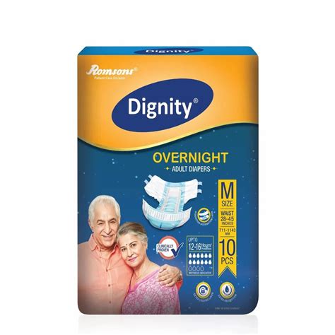 Dignity Overnight Adult Diapers At Rs 500 Pack Disposable Diaper In Mumbai Id 2849732211888
