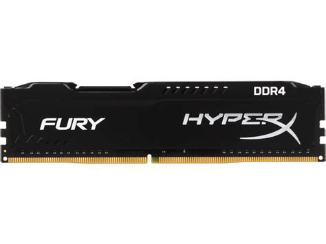 Hyperx Fury 4gb 1 X 4gb Ddr4 2400mhz Dram Desktop Memory Cl15 1 2v Black Dimm 288 Pin