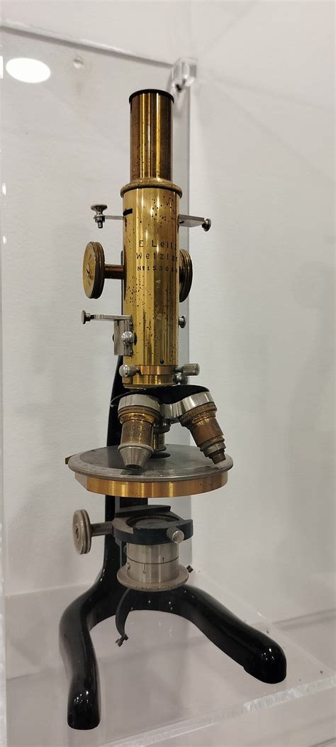 Microscope Ancient And Leitz Free Photo On Pixabay