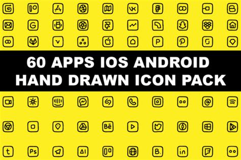 Apps Ios Android Icon Pack Box Graphic By Lutt Creatype · Creative