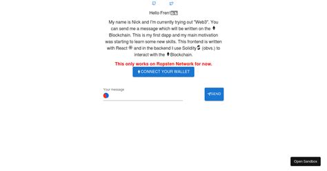 React Typescript Codesandbox