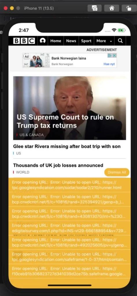 react native webview in expo ios automatically opens url that don t