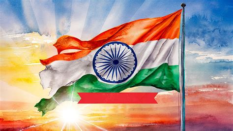 인도 국기가 휘날리고 있다 공화국의 날 인도 1월 26일 배경 일러스트 및 사진 무료 다운로드 Pngtree