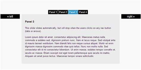 Jquery Where To Find A Content Slider Ready Made Stack Overflow