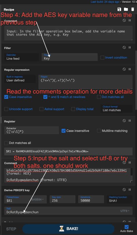 asyncrat config decryption using cyberchef recipe 0x2 securityinbits
