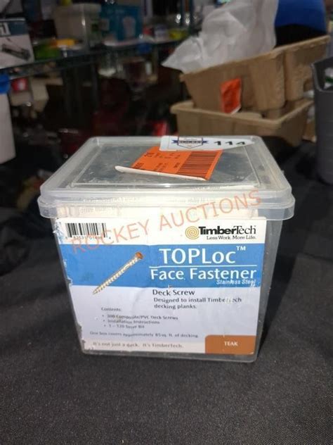 Timbertech Face Fastener Deck Screws Live And Online Auctions On