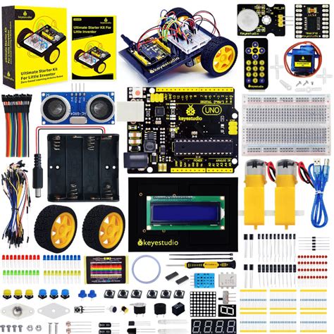 Kit de Iniciação Arduino Robot Keyestudio KS