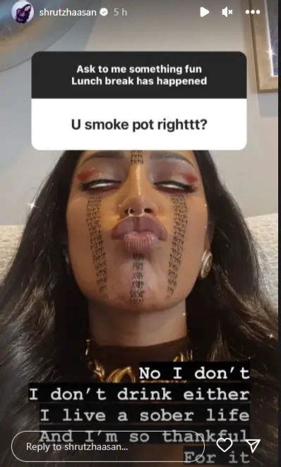 Shruti Haasan8217s Fun Qa Session Reveals Unseen Pictures And Upcoming Projects