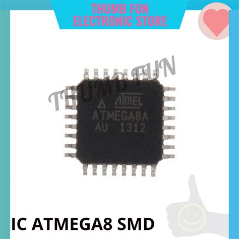jual ic atmega8 smd avr atmega 8 shopee indonesia
