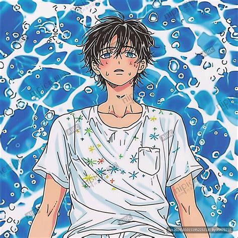 AI创作图t恤贺图 动漫水上世界 破山海明 青春题材漫画人物 动漫男生 水拟人化 海浪班服 插画男生 摸波冲 游泳插画游泳馆挂画 动漫俊男 男生人物本子 基德有常 盛溺nipic 昵图网