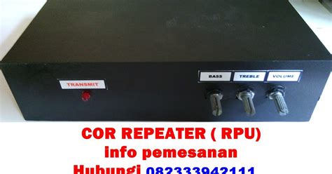 Filter Repeater Rpu Vhf Interface Cor Untuk Repeater Cdr500 Cdr700 Atau Ht Dan Rig Apa Saja