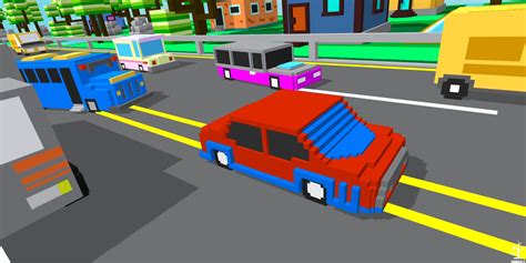 Unity Game Template Blocky Highway By OnefallGames Codester