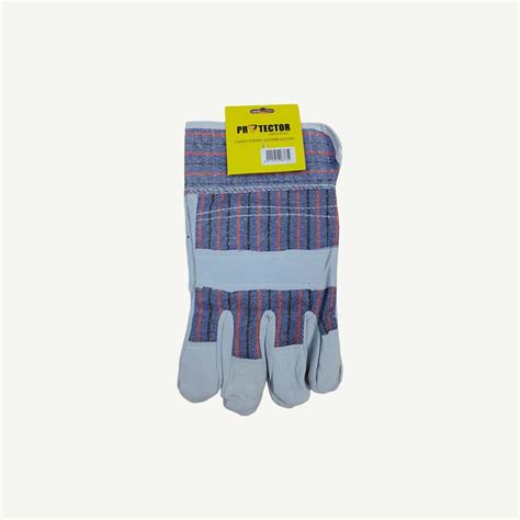 Candy Stripe Leather Gloves Ajax Spurway Fasteners