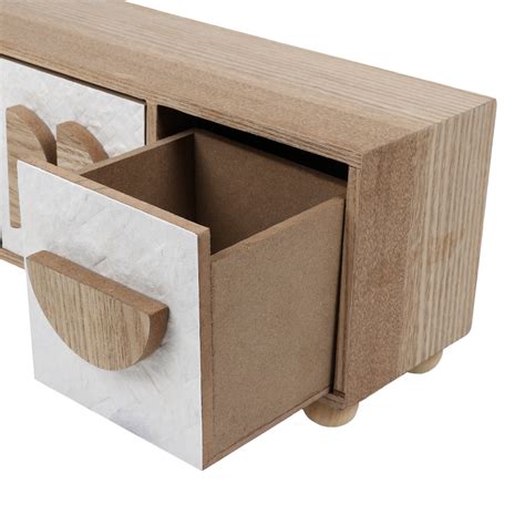 Iris Drawer Cabinet Natural Wilko