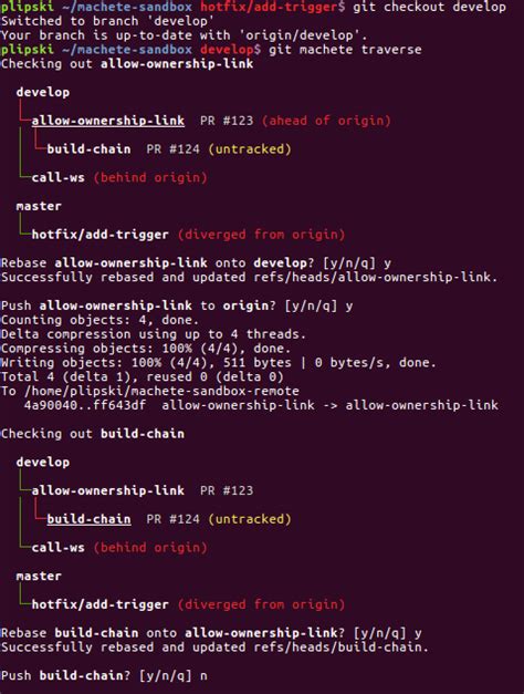 Github Virtuslabgit Machete Probably The Sharpest Git Repository
