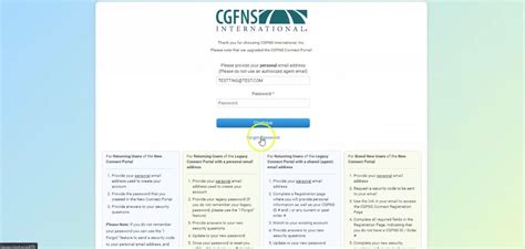 Tutorial Cgfns Connect Returning User Registration Guide Cgfns Tutorial Cgfns Connect Returning User Registration Guide Cgfns
