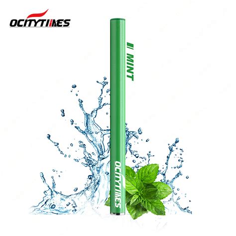 E Liquid Menthol Flavor Vaporizer Disposable Vape Electric Cigarette
