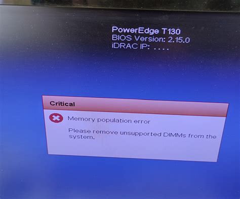 Dell Poweredge T130 RAM Compatability Problem Hardware Spiceworks Community