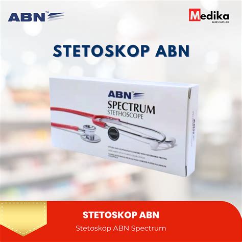 Jual Stetoskop Abn Spctrum Warna Warni Shopee Indonesia